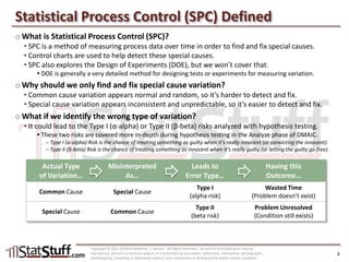 Statistical Process Control (SPC) | PPT
