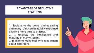 Difference of Inductive and Deductive Method | PPTX