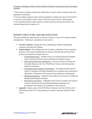 CI Guidelines Summary | PDF