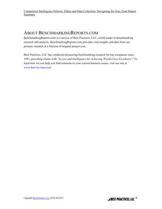 CI Guidelines Summary | PDF