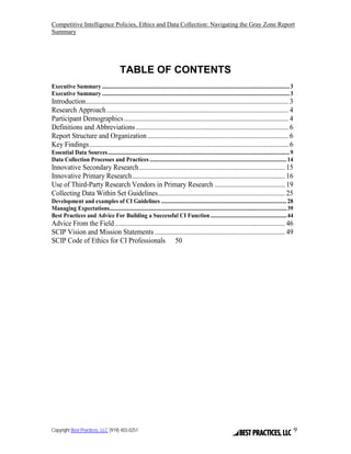 CI Guidelines Summary | PDF