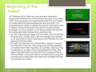 Trailer production | PPT