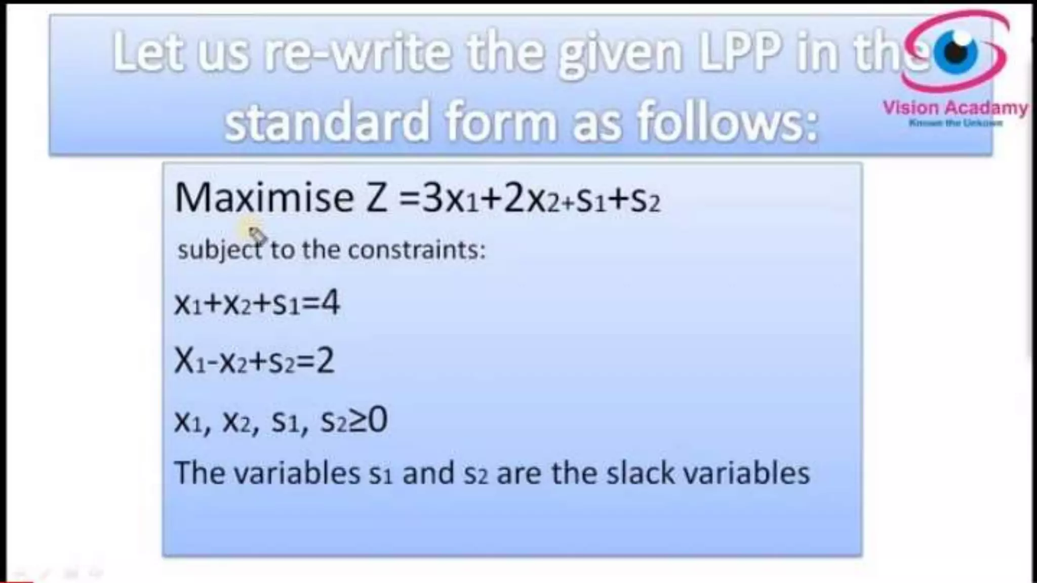 Simplex method of solving LPP | PPT Simplex method of solving LPP | PPT