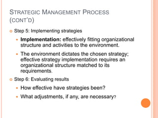 Strategic management | PPT
