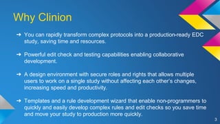 Clinion clinical trial solution | PPTX