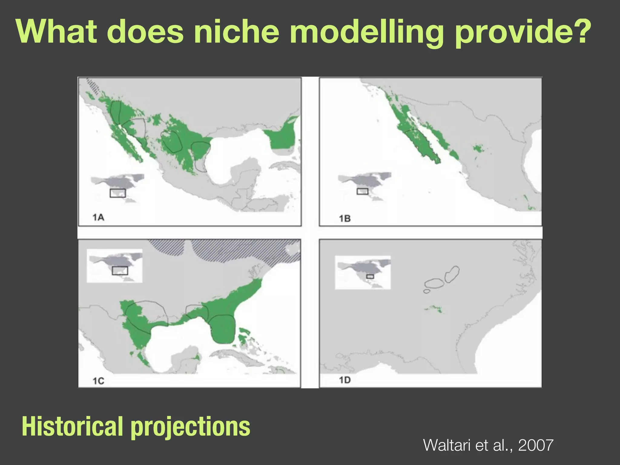 A brief introduction to niche modelling | KEY