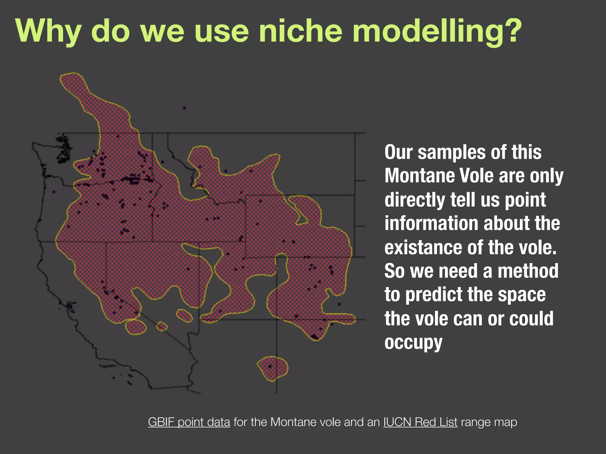 A brief introduction to niche modelling | KEY