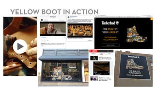 Timberland: Social media case study, presented by Frank Hwang | PDF