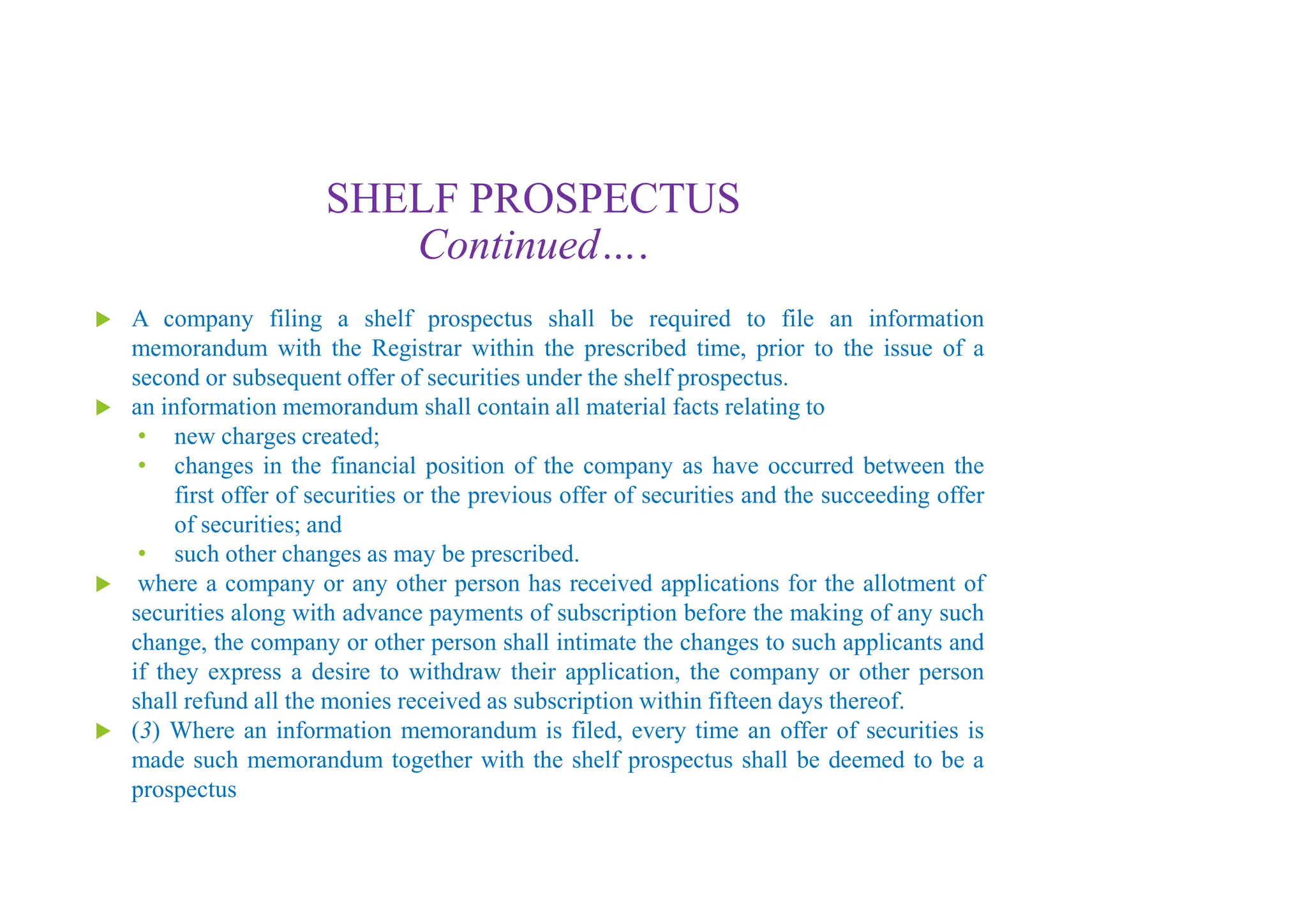 Prospectus and its types: a brief note under companies act, 2013 | PDF