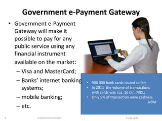 Smaarter government e transformation | PPTX