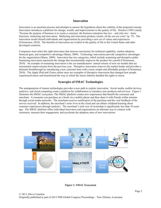 SMAC and Innovation Transformation | PDF | Internet | Computing