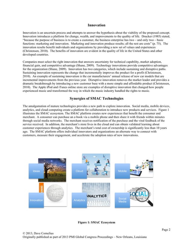 SMAC and Innovation Transformation | PDF | Internet | Computing