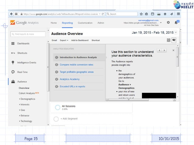 Smac-Google Analytics | PPTX