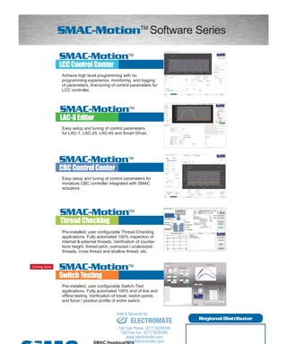 SMAC GUI Motion Brochure | PDF