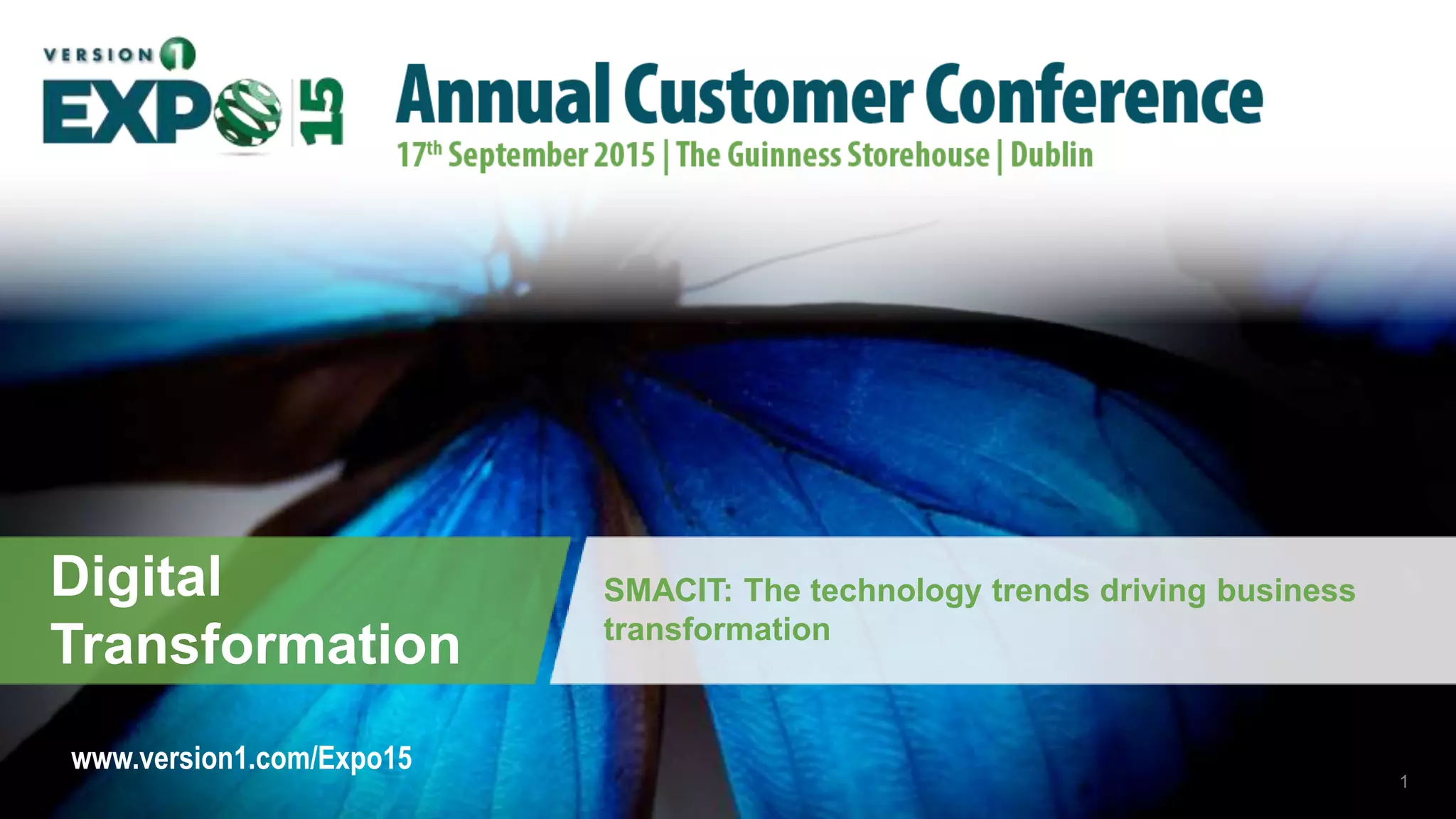 SMACIT: The technology trends driving business transformation | PPTX