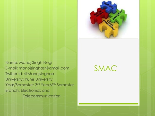 SMAC | PPT