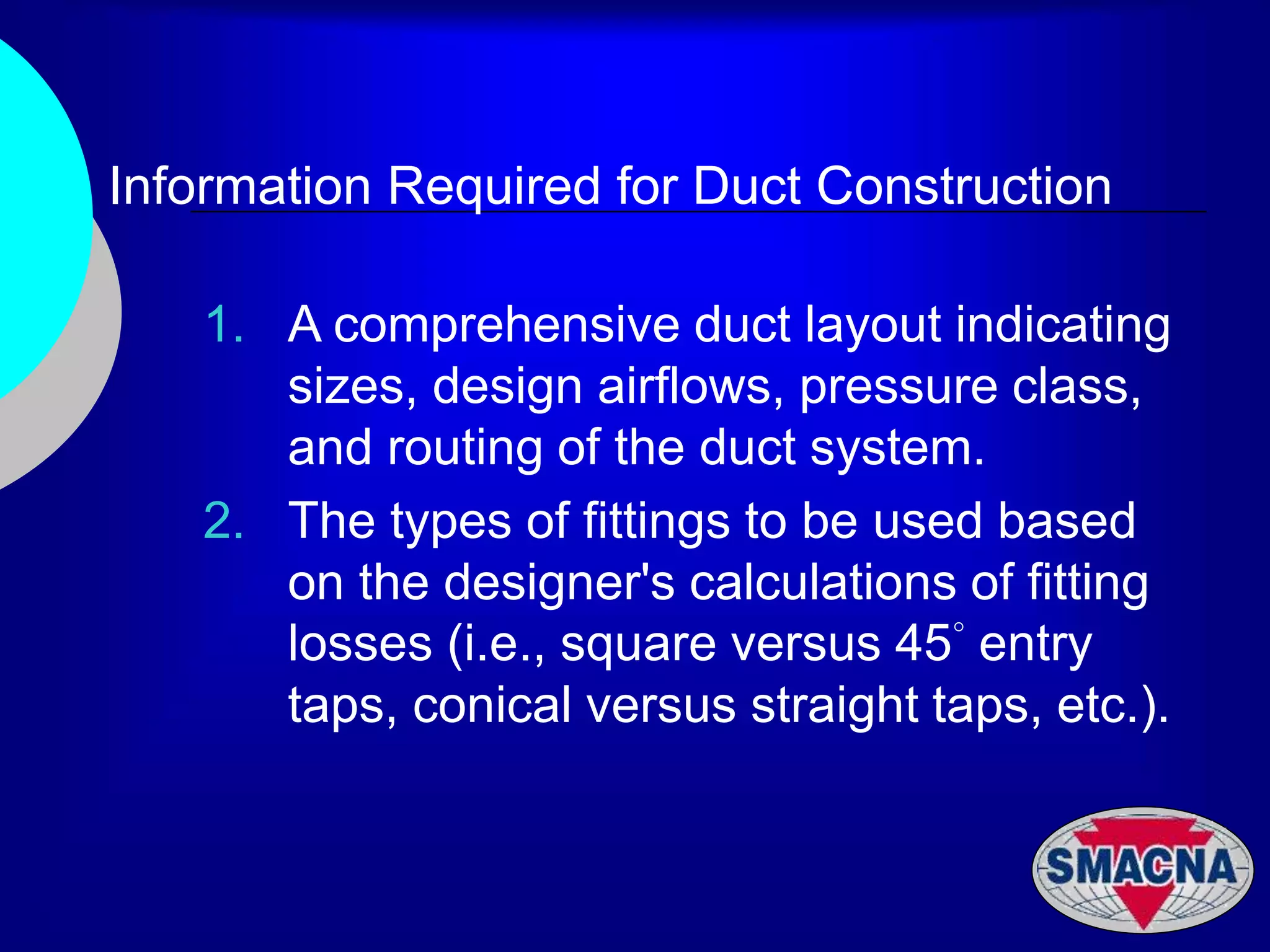SMACNA HVAC Duct Construction Examples.ppt