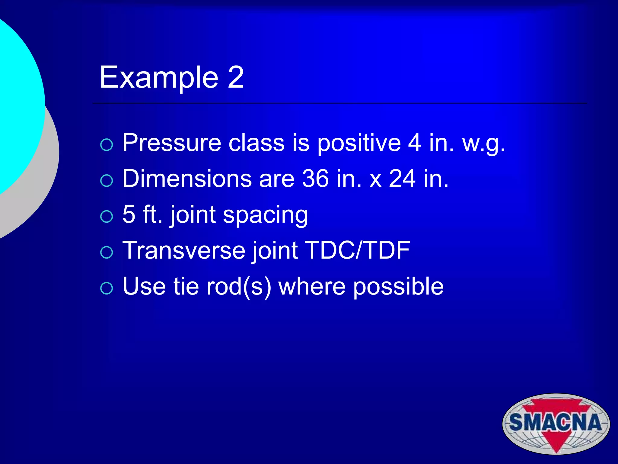 SMACNA HVAC Duct Construction Examples.ppt