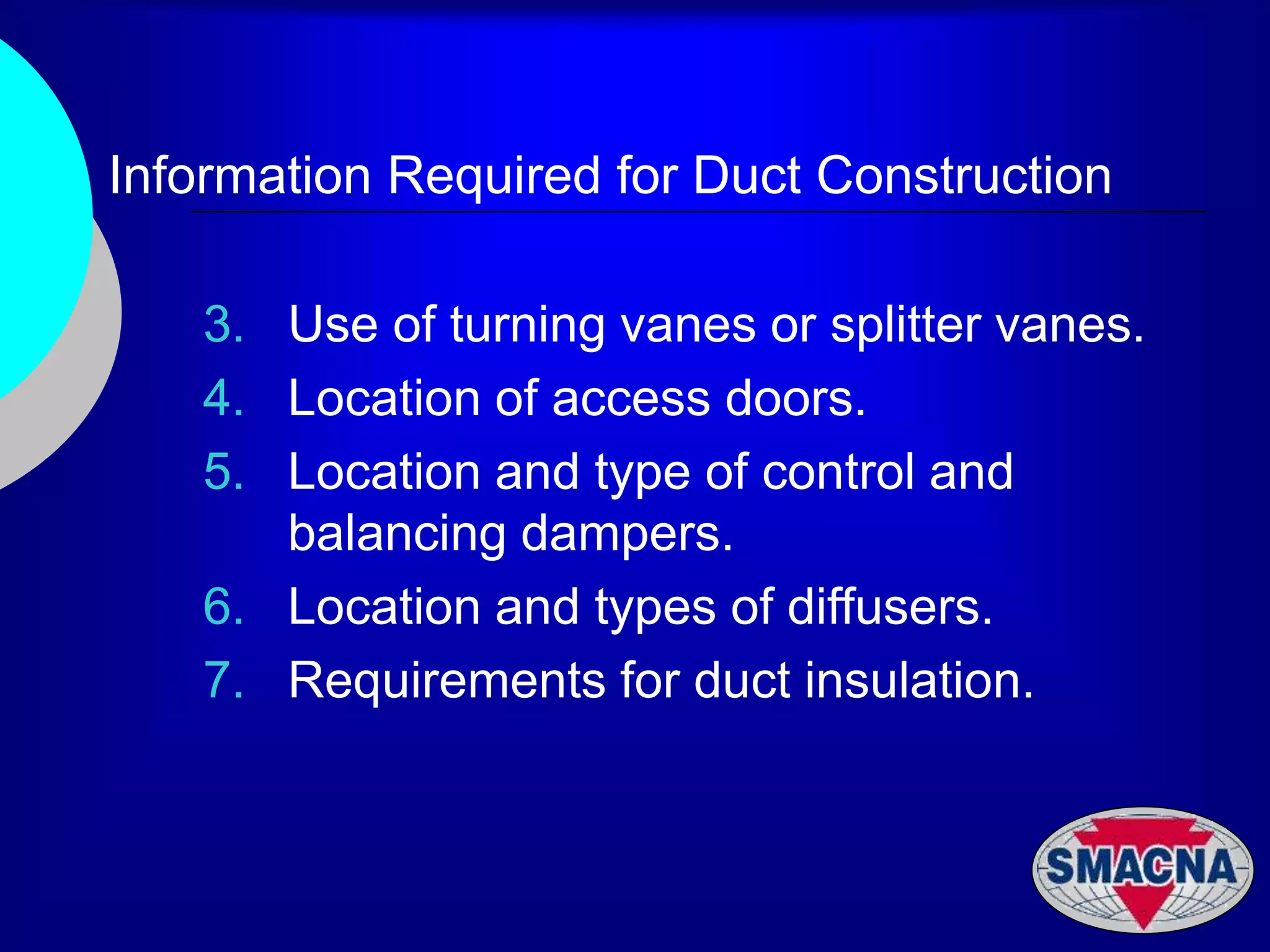 SMACNA HVAC Duct Construction Examples.ppt