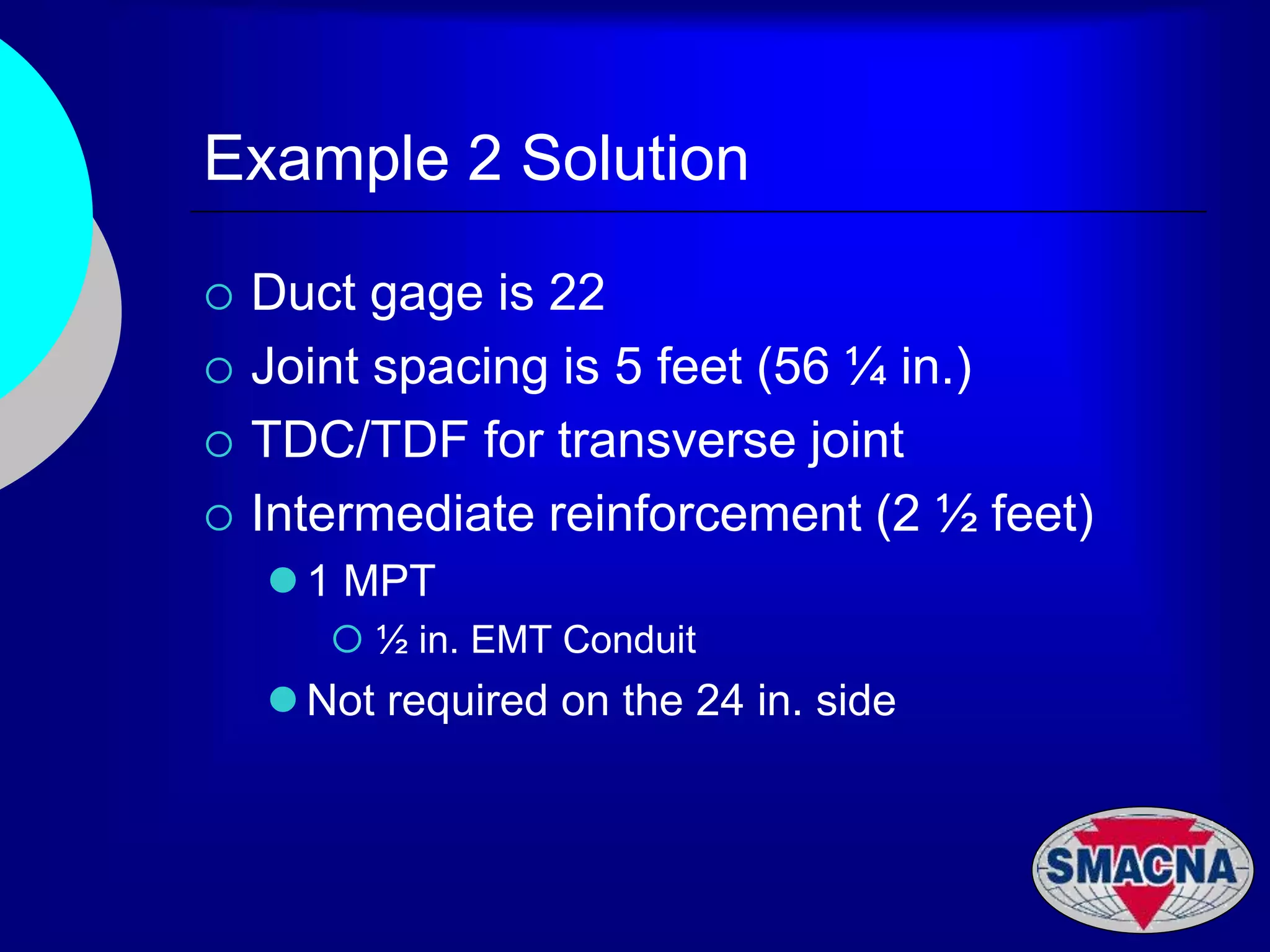 SMACNA HVAC Duct Construction Examples.ppt