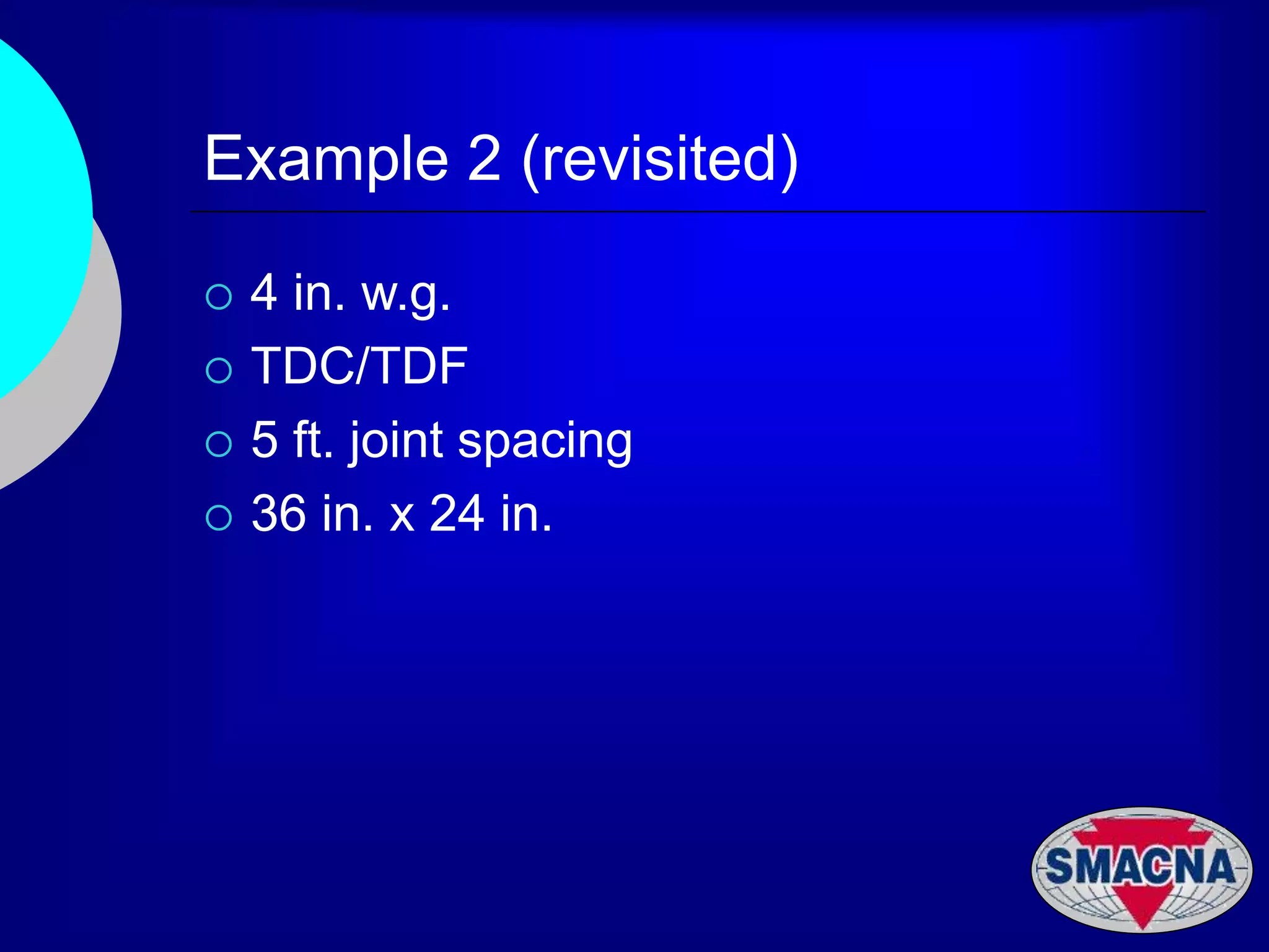 SMACNA HVAC Duct Construction Examples.ppt