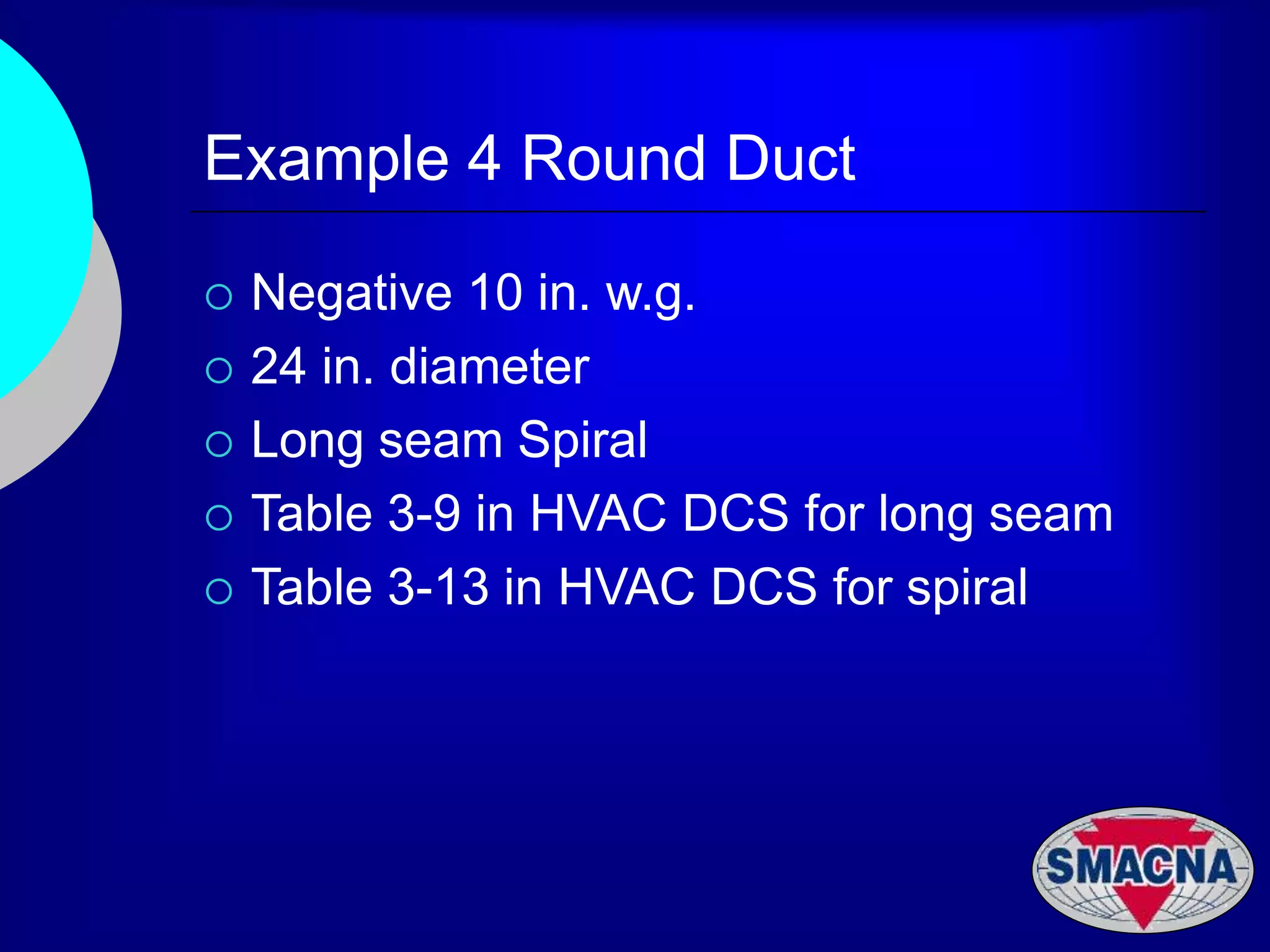SMACNA HVAC Duct Construction Examples.ppt