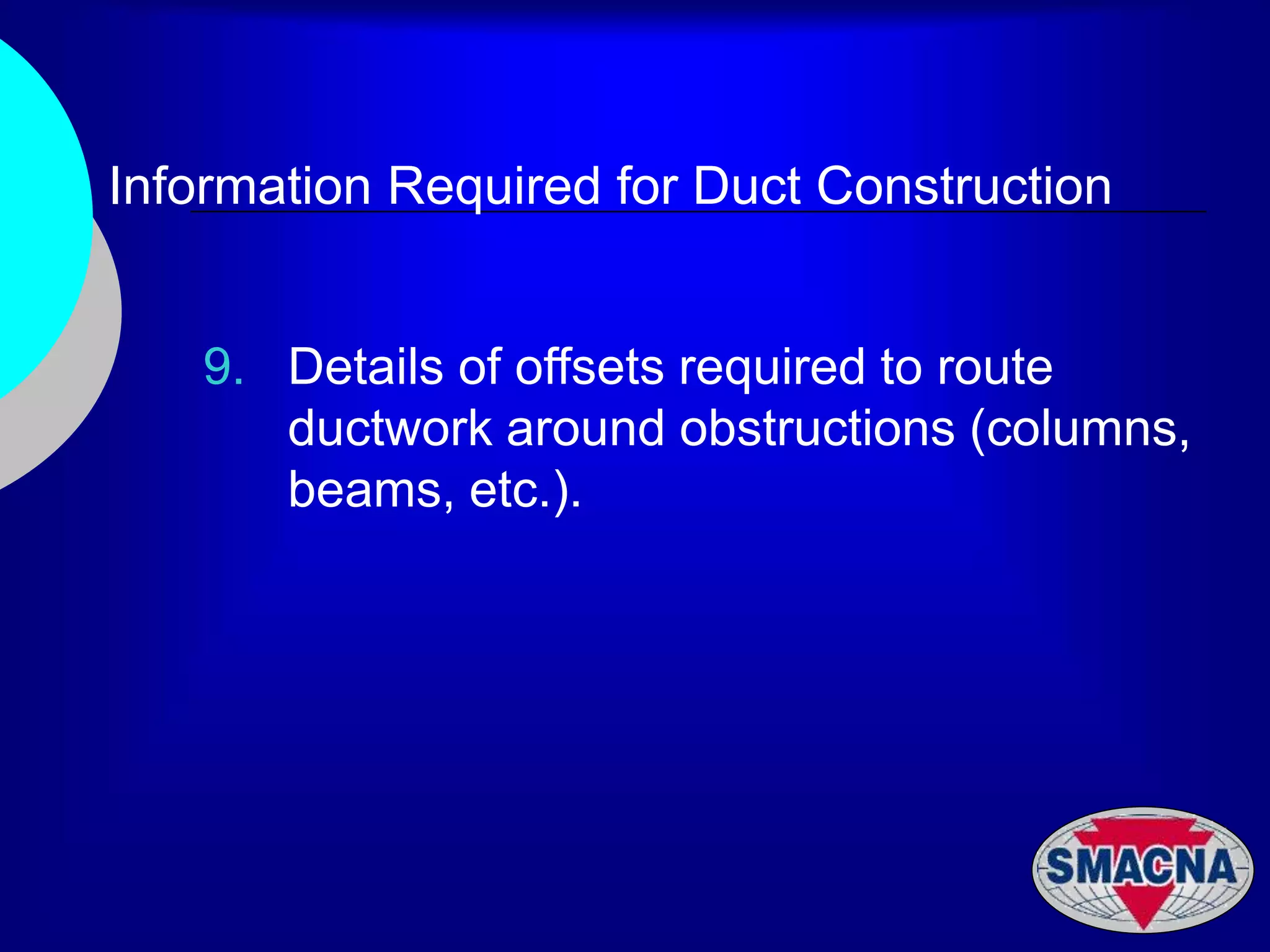 SMACNA HVAC Duct Construction Examples.ppt