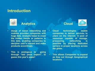 SMAC | PPTX | Cloud Computing | Internet
