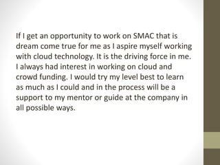 Smac presentation | PPT