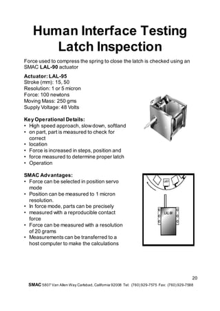 SMAC Quality Control Sample Applications | PDF