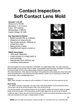 SMAC Quality Control Sample Applications | PDF