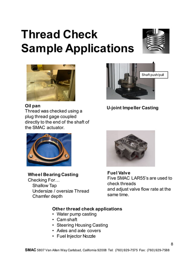 SMAC Quality Control Sample Applications | PDF