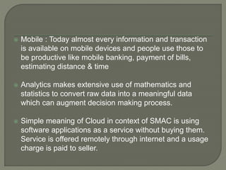 Smac sai kiran | PPTX