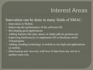 Smac sai kiran | PPTX