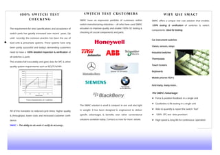 SMAC Switch Test Solutions | PPT