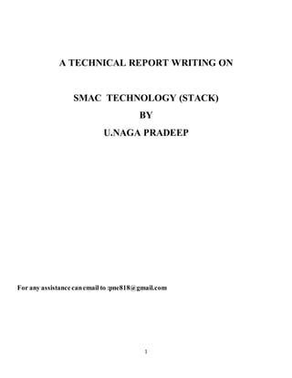 Smac technical report | DOCX
