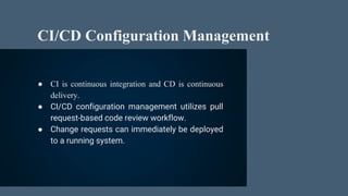Configuration Management and Deployment | PPTX
