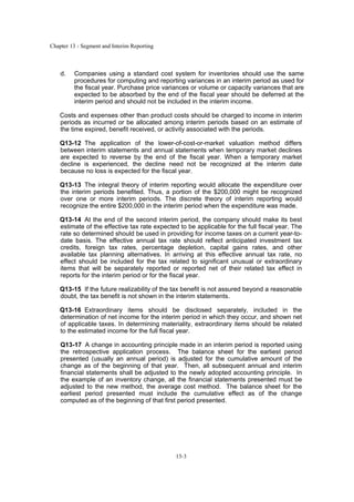 Solution Manual Advanced Accounting 9th Edition by Baker Chapter 13 | PDF