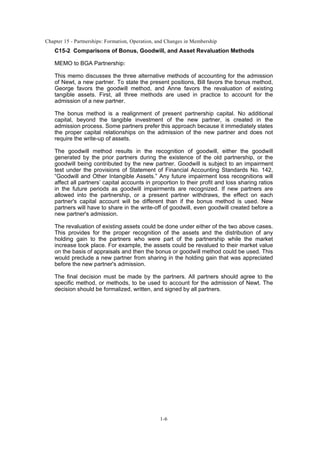 Solution Manual Advanced Accounting Chapter 15 9th Edition by Baker | PDF