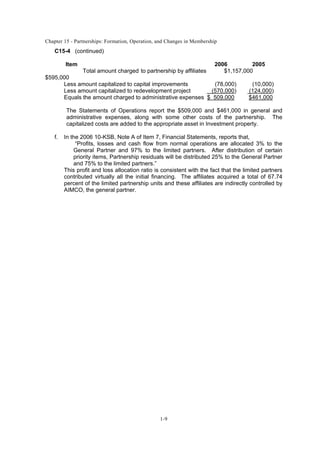 Solution Manual Advanced Accounting Chapter 15 9th Edition by Baker | PDF