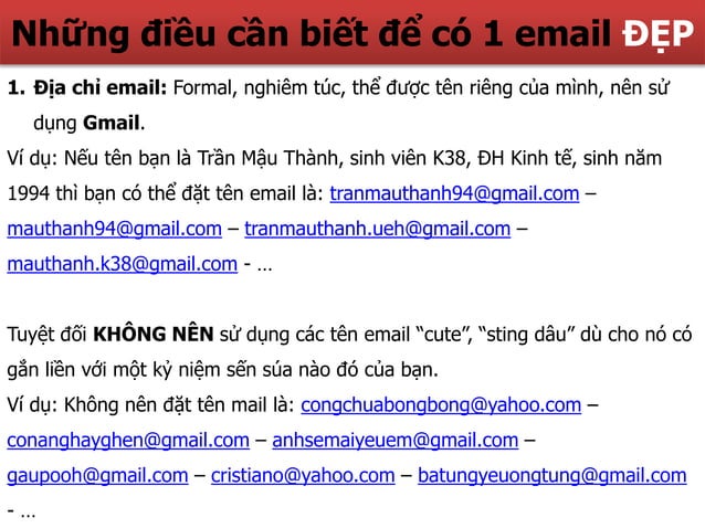 KỸ NĂNG SOẠN THẢO EMAIL - HOW TO WRITE YOUR EMAIL? | PPTX