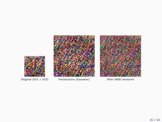 Macrocanonical models for texture synthesis | PPT