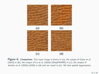 Macrocanonical models for texture synthesis | PPT