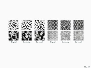 Macrocanonical models for texture synthesis | PPT