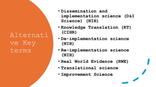 SMA Implementation science seminar (Day 1).pptx