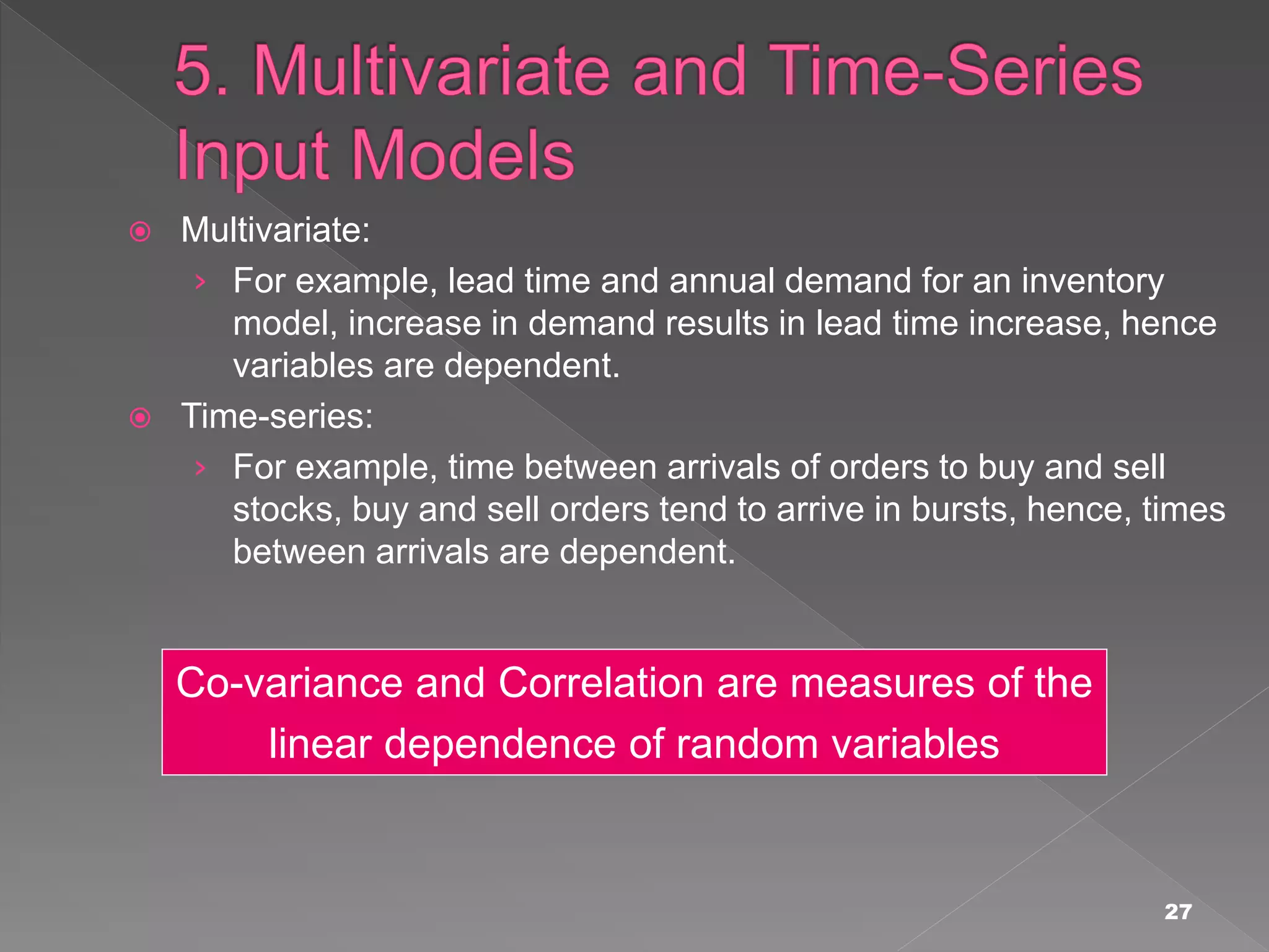 SMA (INPUT MODELLING).ppt | Physics | Science