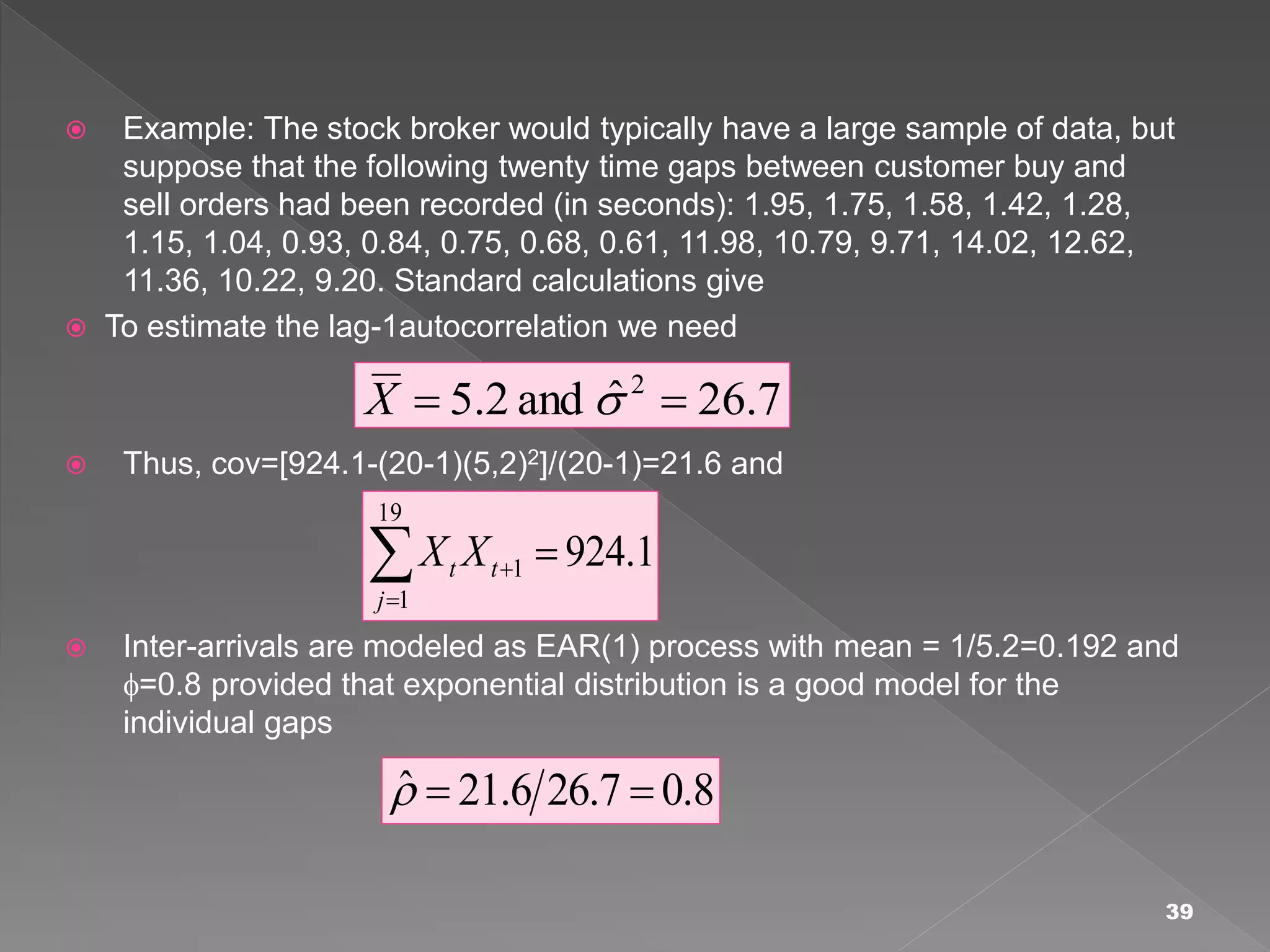 SMA (INPUT MODELLING).ppt | Physics | Science