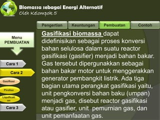 Biomassa sebagai Energi Alternatif | PDF