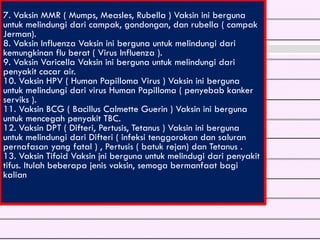 Sistem pertahanan tubuh manusia : Mekanisme Pertahanan Tubuh dan Jenis ...
