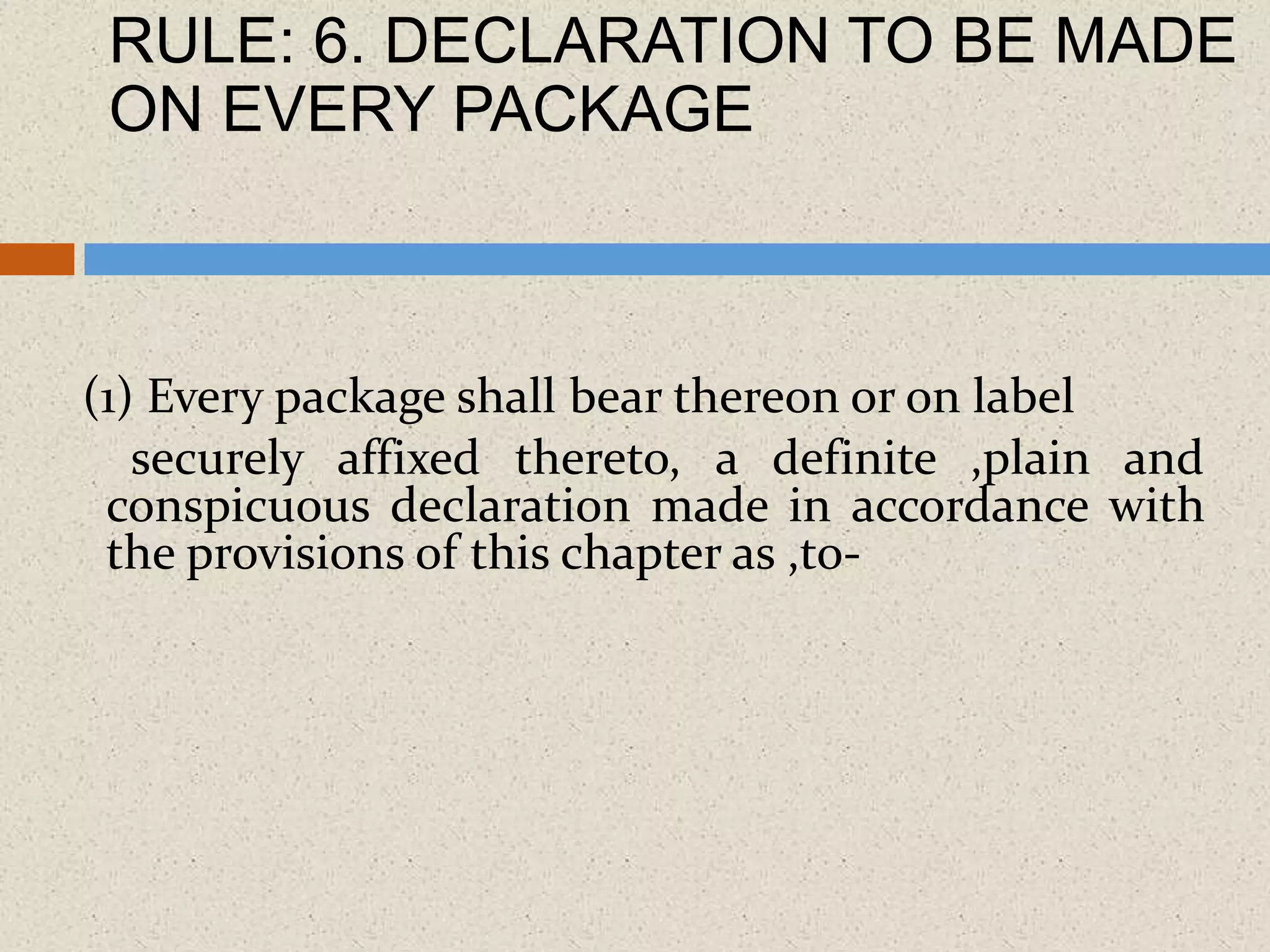 packeged commodity rules 2011.pptx